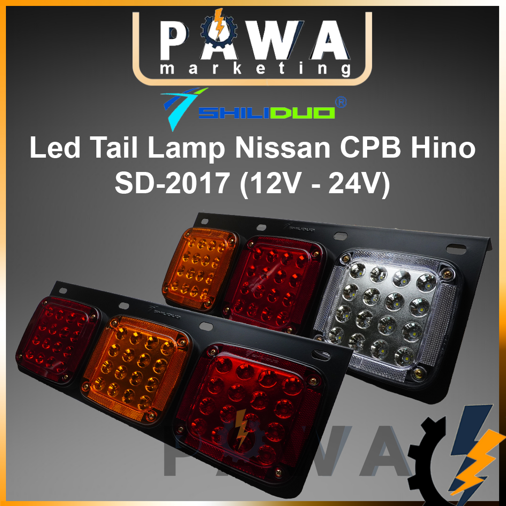 Shiliduo 100% Authentic Tail Lamp Led Nissan CPB Hino 3Ton SD2017 12V ...