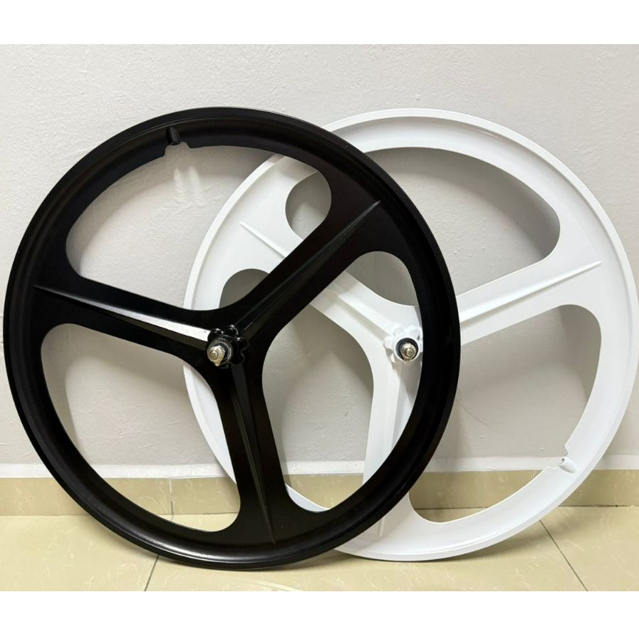 FIXIE 'Ready Stock' Fixie 700c Fixie Rim 700c 3 Spoke 3 Batang | Shopee ...