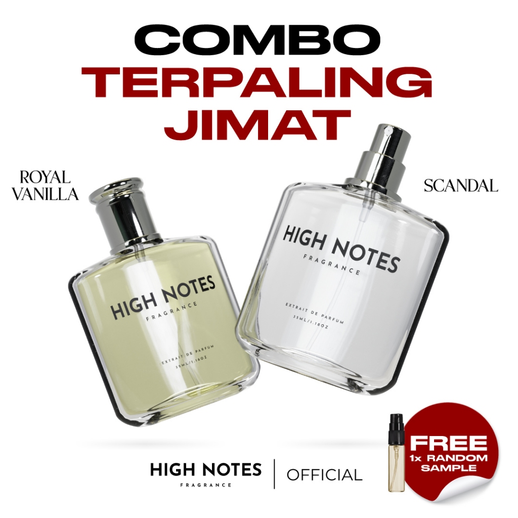 ( EXCLUSIVE COMBO ) ROYAL VANILLA + SCANDAL by HIGH NOTES FRAGRANCE ...