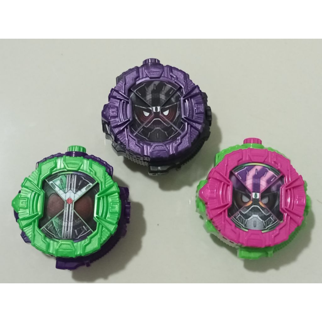 Original Bandai DX Kamen rider ex-aid, double W & Genm riderwatch ...
