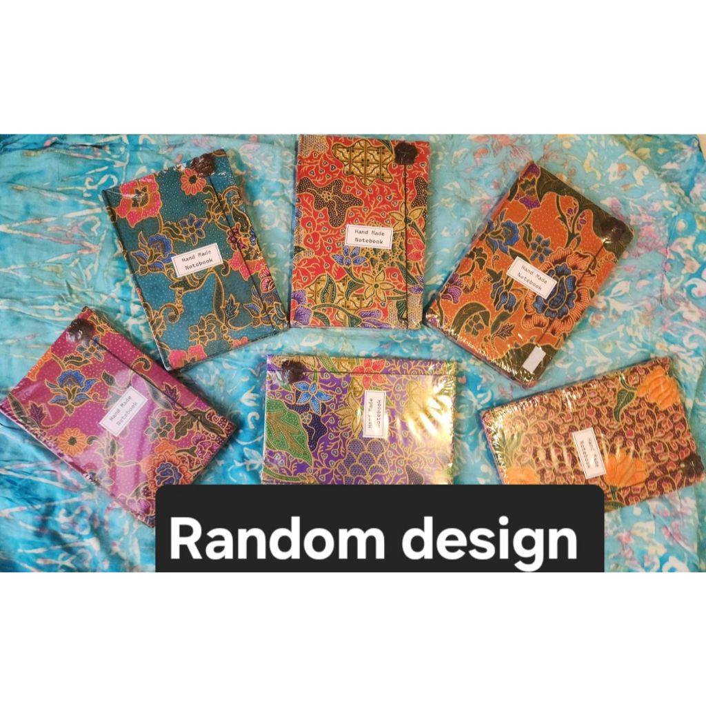 (Ready Stock) SW0026 Handmade Batik Notebook || Buku Nota Batik ...