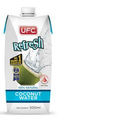 UFC Refresh Natural Coconut Water 500ml | Shopee Malaysia