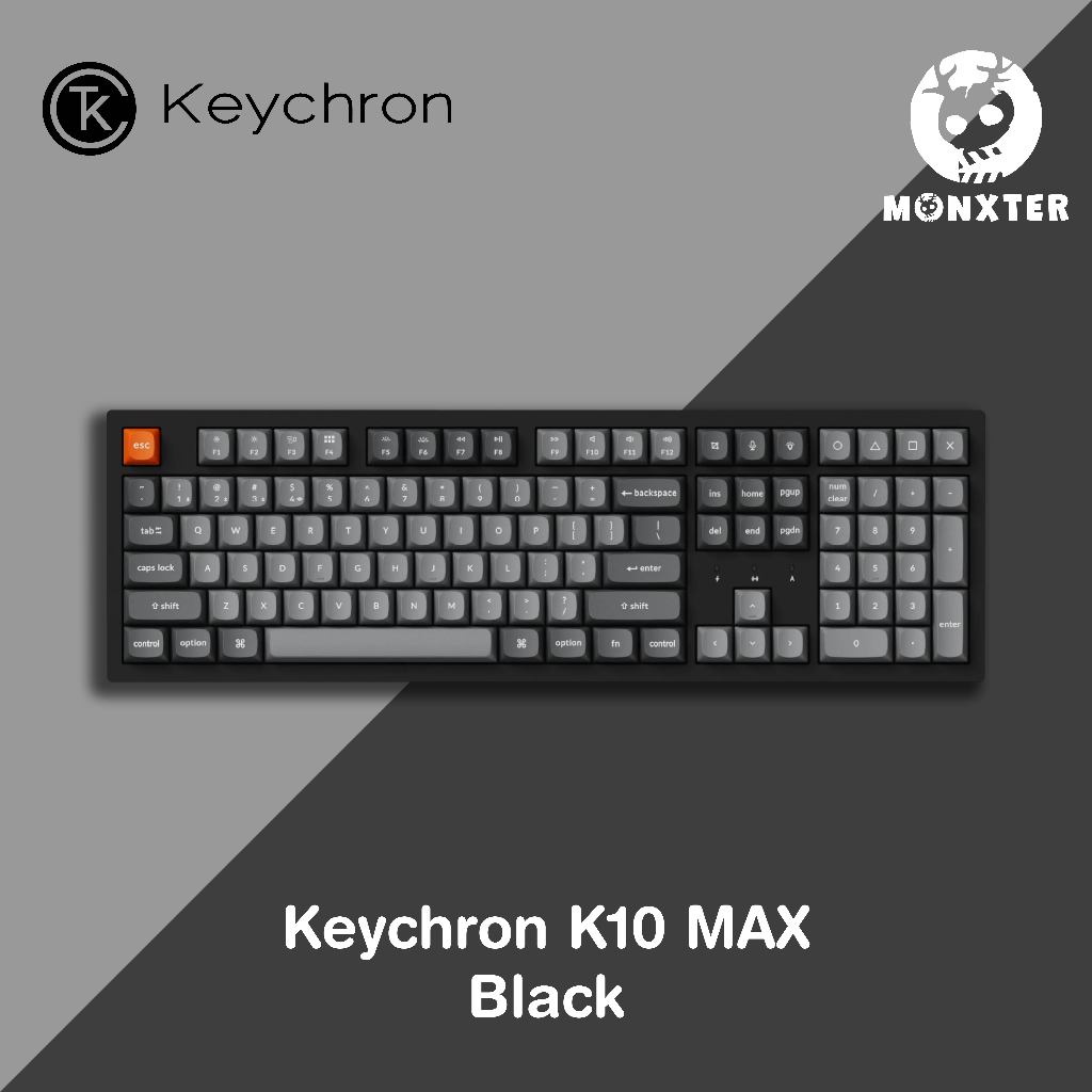Keychron K10 Max QMK Wireless Mechanical Keyboard | Shopee Malaysia