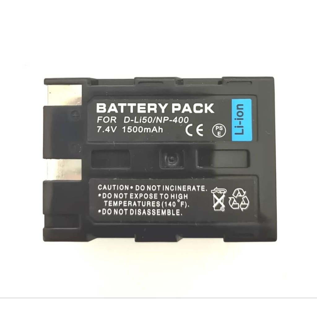 D-LI50 LI50 (1500mAh) Camera Battery For Pentax Camera | Shopee Malaysia
