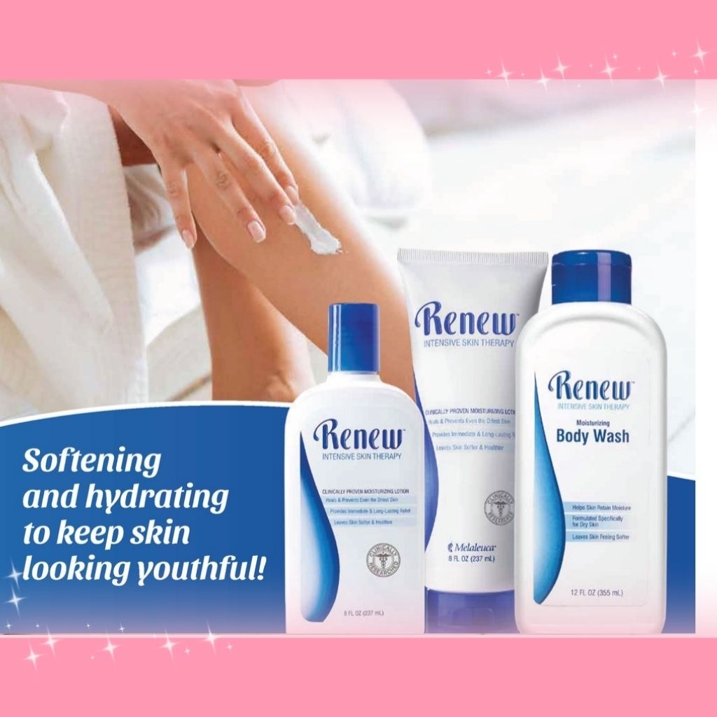 Melaleuca Renew Lotion Intensive Skin Therapy 237ml / Lavender/RENEW ...