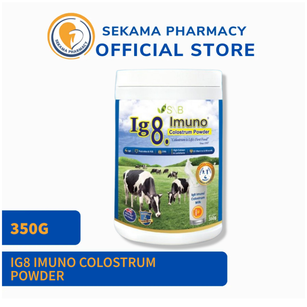 IG8 IMUNO PROBIOTICS COLOSTRUM MILK POWDER 350G [EXP: 06/2027] | Shopee ...