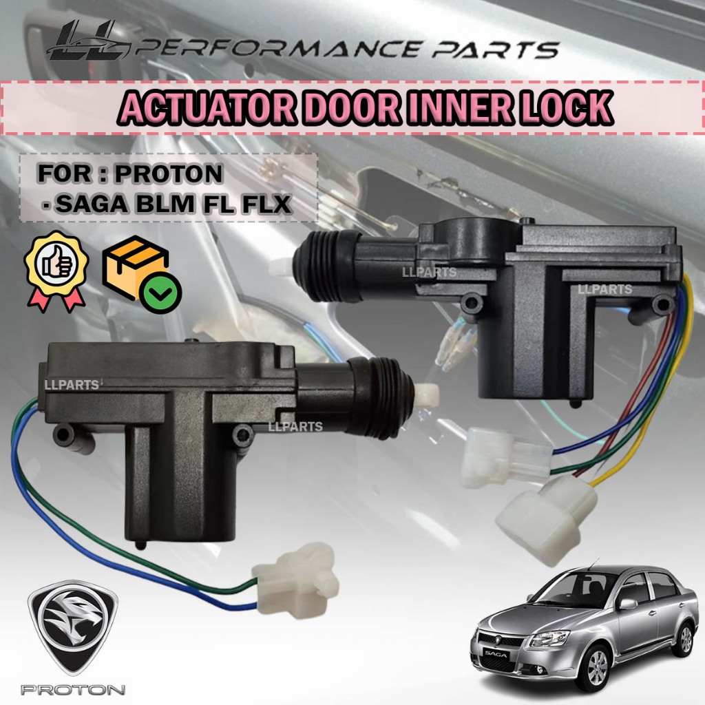 Original Proton Saga BLM FL FLX Actuator Door Inner Lock Center Lock ...