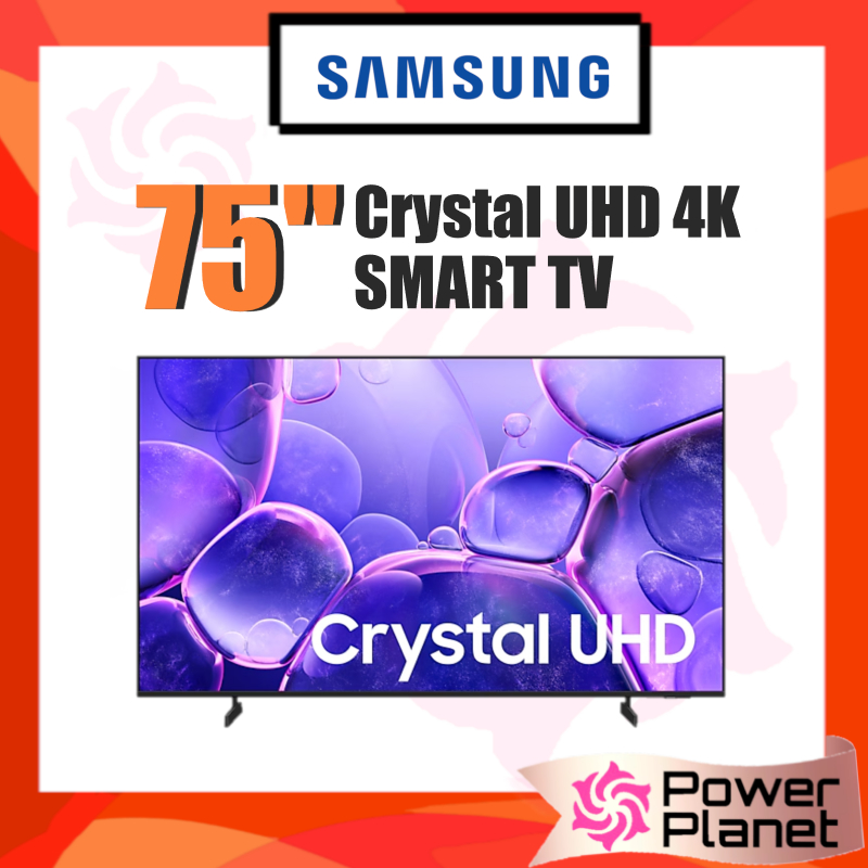 Samsung 75" Crystal UHD U8000F 4K Smart TV (2025) UA75U8000FKXXM Ultra ...