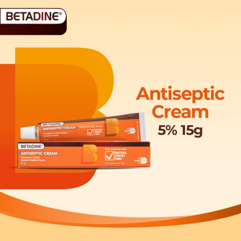 CARING BETADINE ANTISEPTIC CREAM 15G | Shopee Malaysia