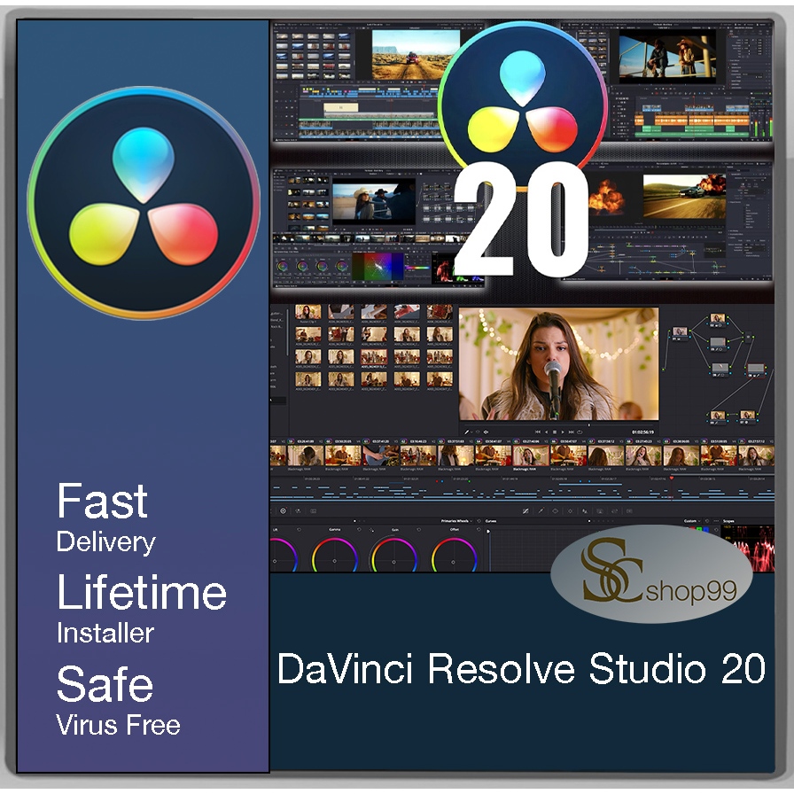 DaVinci Resolve Studio 20 For Windows 10/11/McOS | Shopee Malaysia