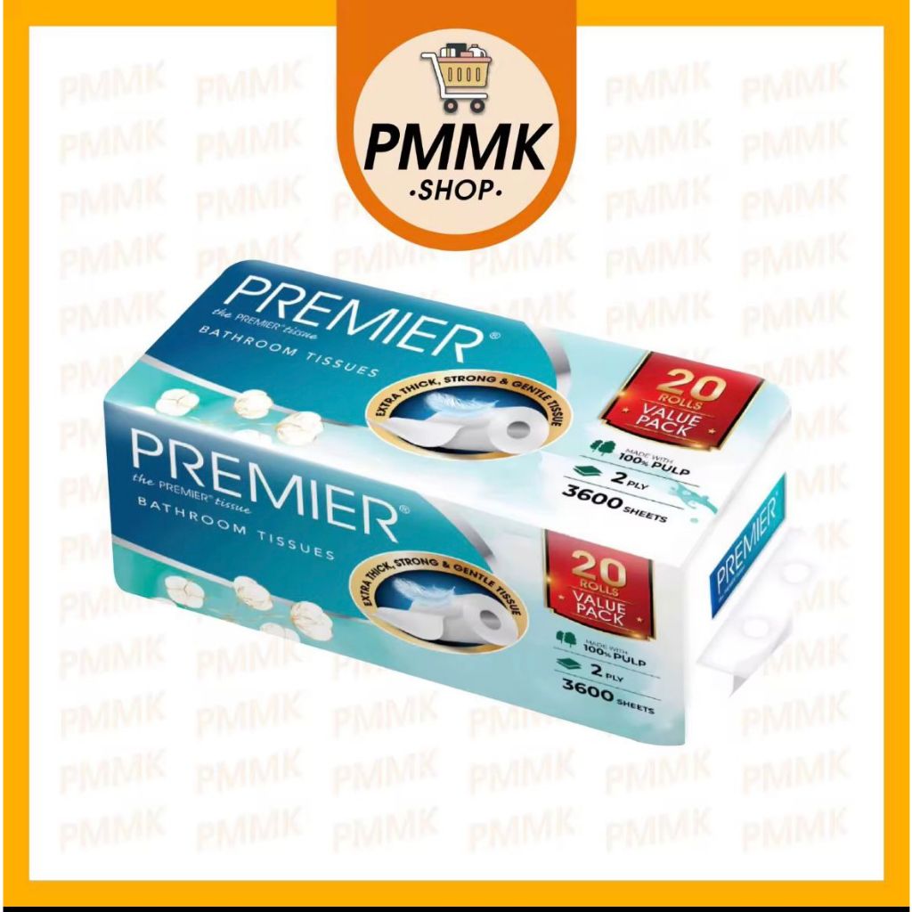 Premier Nature Toilet Rolls (180s x 20 Rolls) x 1pkt | Shopee Malaysia