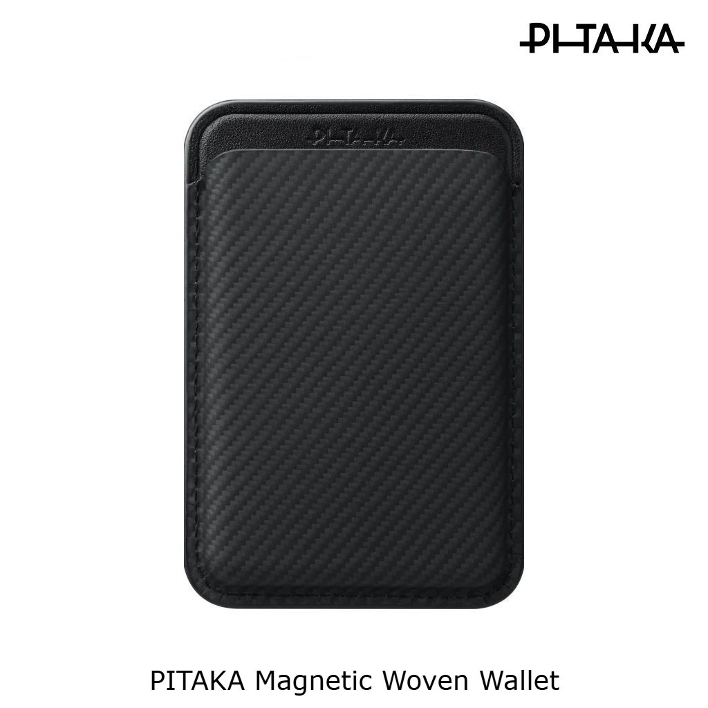 PITAKA Magnetic Woven Wallet | Shopee Malaysia