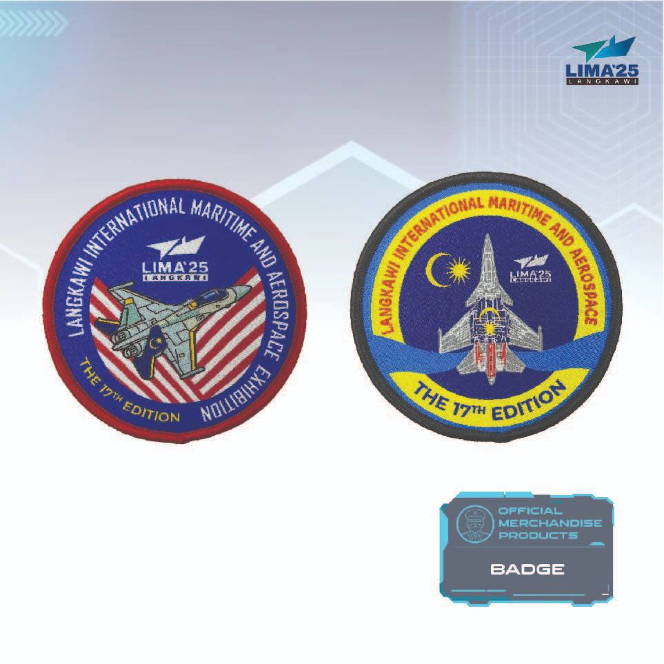LIMA`25 Patch - Langkawi Internation Maritime And Aerospace | Shopee ...