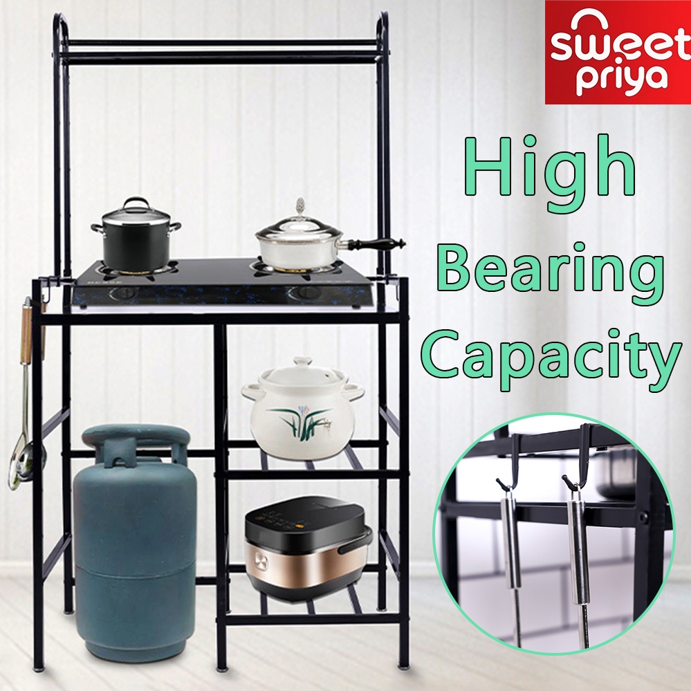 Stainless Steel Gas Rack +high Shelf Kitchen Stove Rack/Cooking Table ...