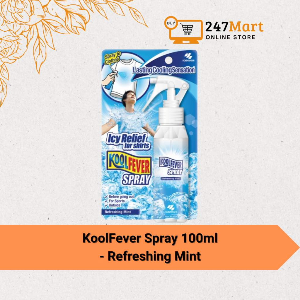 KoolFever Spray 100ml - Refreshing Mint | Shopee Malaysia