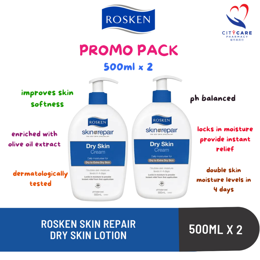 Rosken Skin Repair Dry Skin Cream | Shopee Malaysia