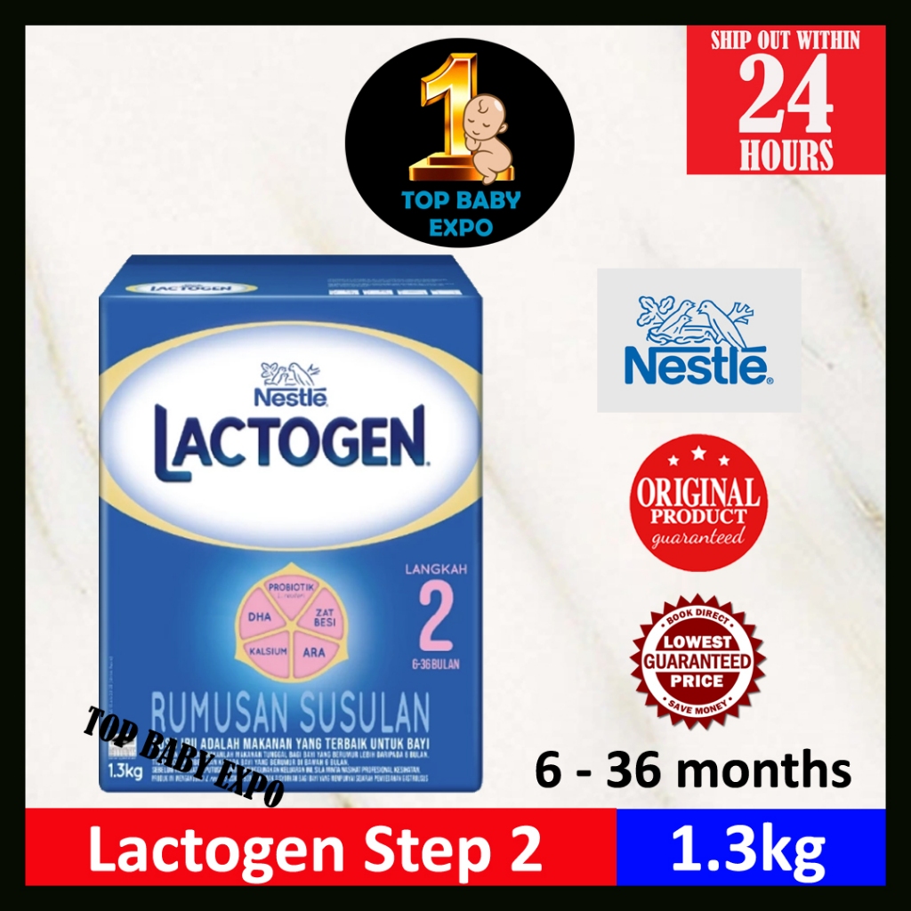Nestle Lactogen Step 2 (1.3kg) Exp: 12/2026 (Newest Stock) | Shopee Malaysia