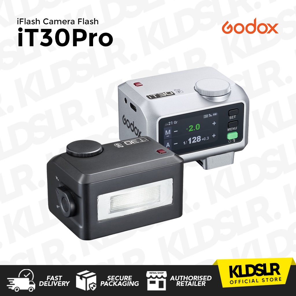 Godox iT30Pro iFlash TTL Mini Camera Flash for Canon/ FUJIFILM / Sony ...