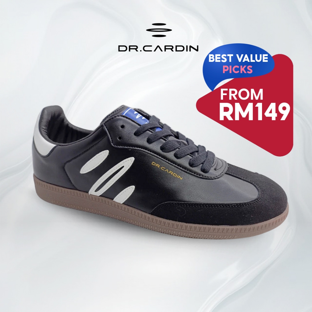 [Promo till 30th Sept] Dr. Cardin Men THE Origin Sneaker Faux Leather ...