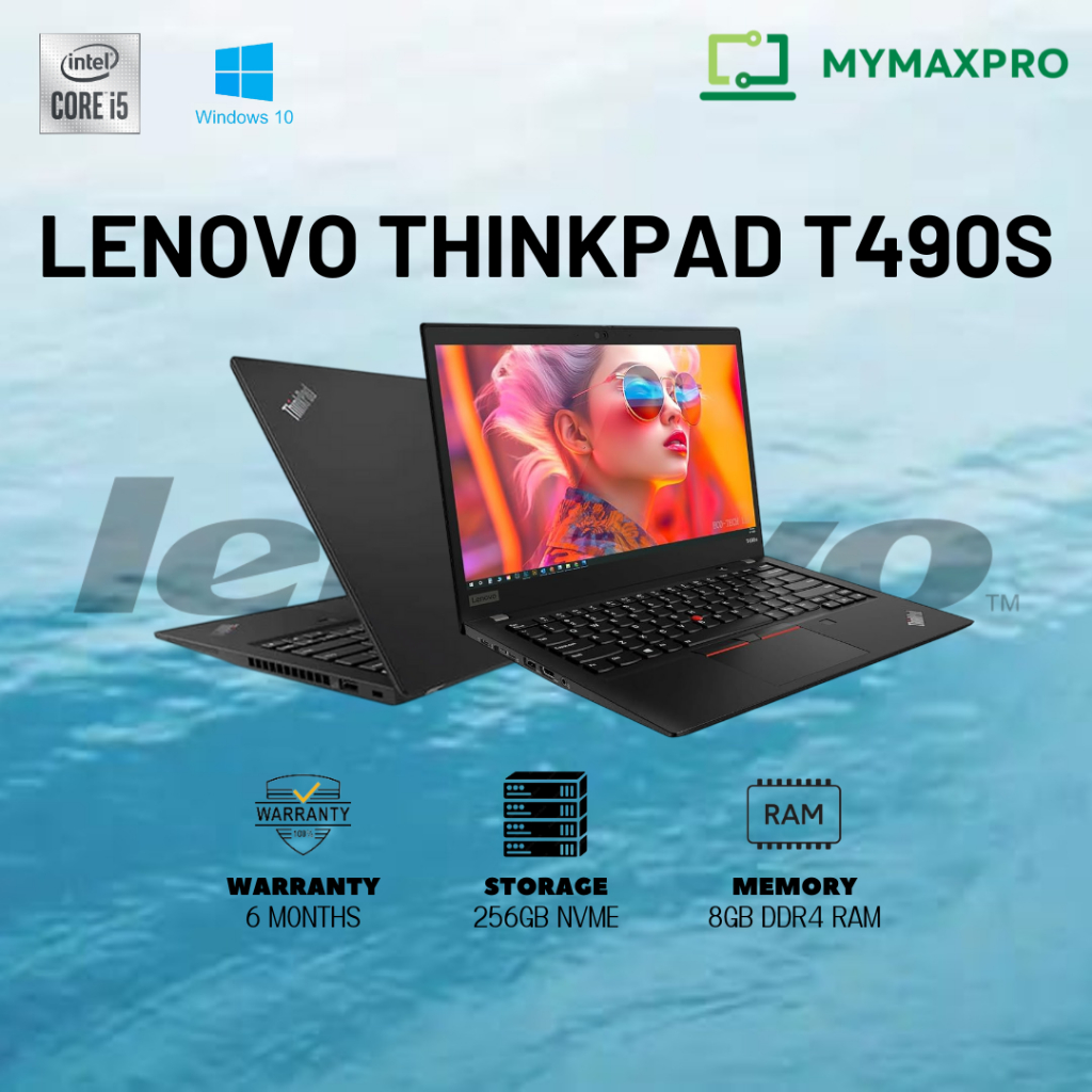 Lenovo ThinkPad T490s Intel Core i5 (8th Gen) 14" FHD / 8GB RAM / 256GB ...