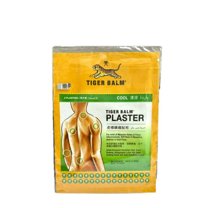 TIGER BALM PLASTER COOL LARGE 10CMX14CM 2'S (EXP 10/2025) | Shopee Malaysia