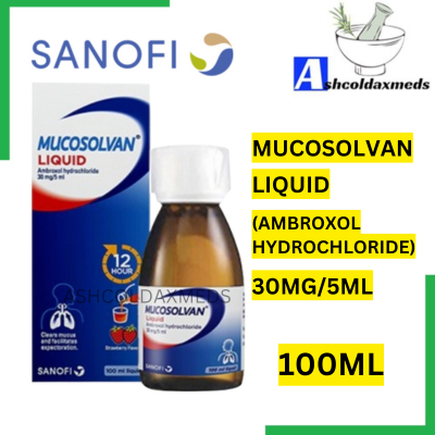 Sanofi Mucosolvan Liquid 100ml (Ambroxol Hydrochloride 30mg/5ml ...