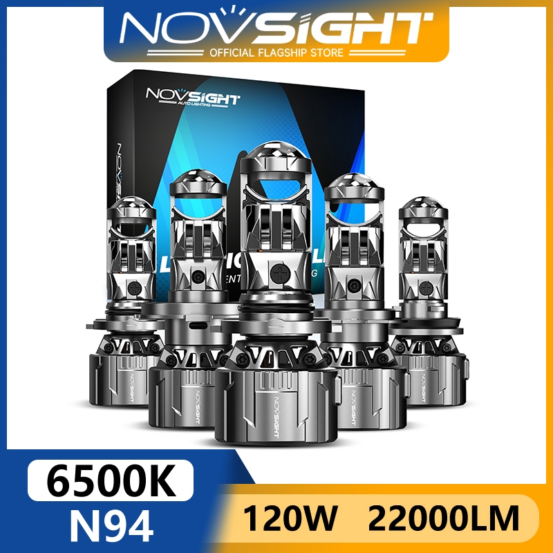 Novsight N94 RHD Car H4 H11 H7 9005 9006 LED Headlight Projector Lens ...