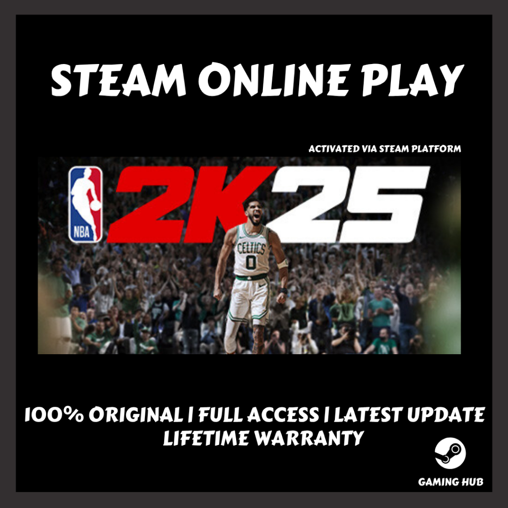 NBA 2K25 Steam Online Game - Full DLC & Lifetime Guarantee | Shopee ...