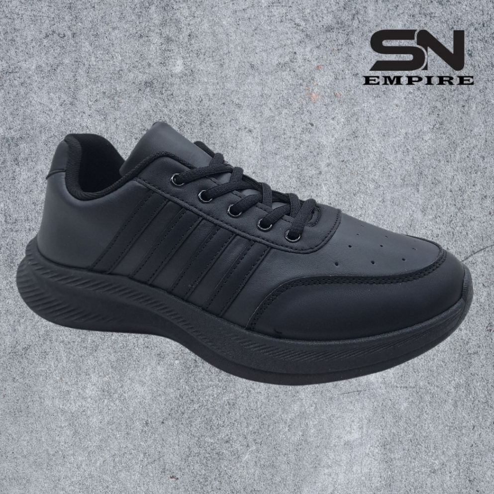 SNE 41C75 Unisex 36-45 Kasut Hitam Kasut Kerja Kasut Sekolah Kasut ...