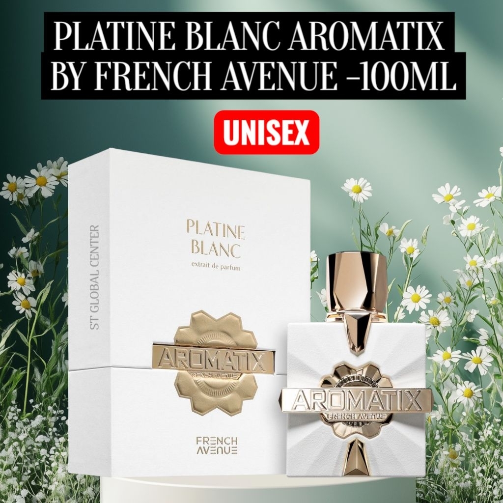 Aromatix Platine Blanc Extrait de Parfum 100ml French Avenue For unisex ...
