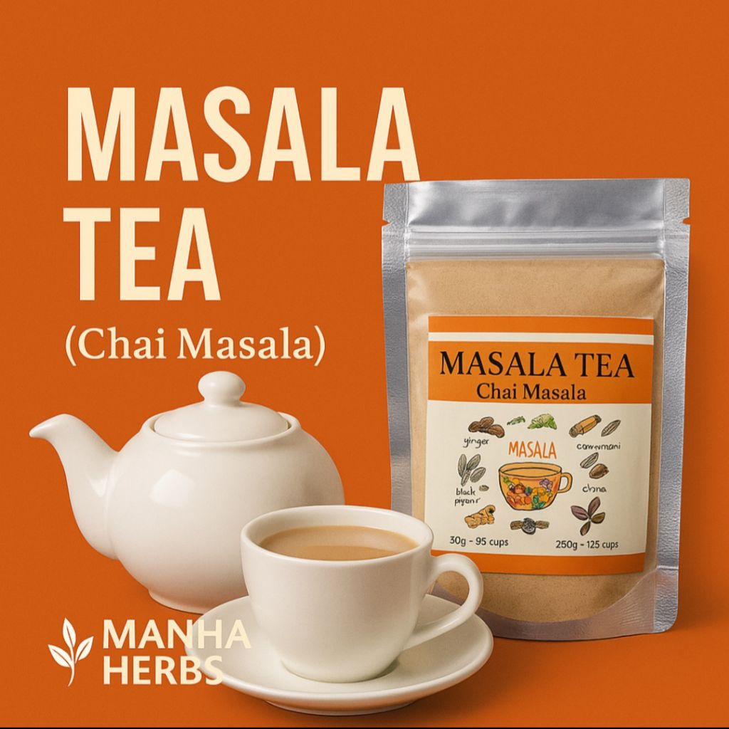 Rempah Masala Tea (Chai Masala) – Serbuk Rempah Asli India untuk Teh ...