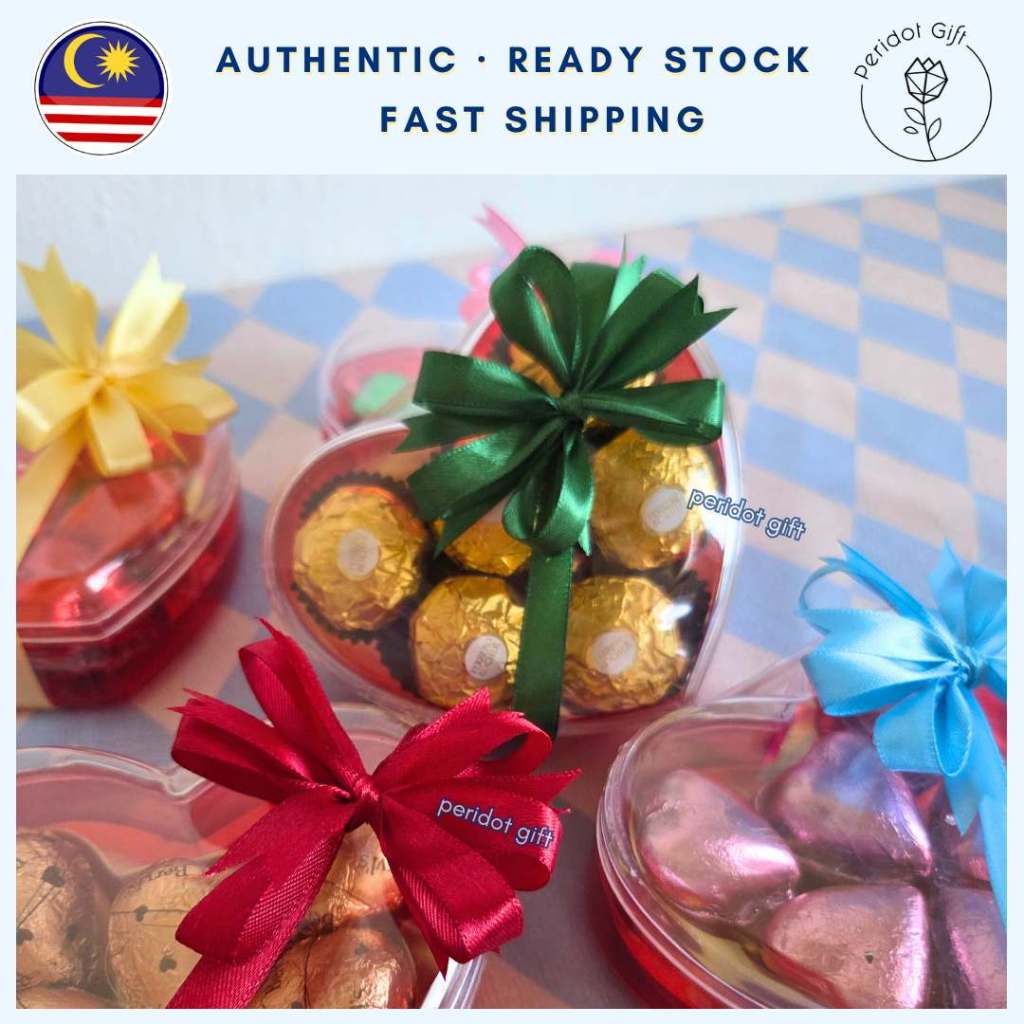 Chocolate Heart Box - Ferrero Rocher Beryl's Alfredo Heart Shape Milk ...