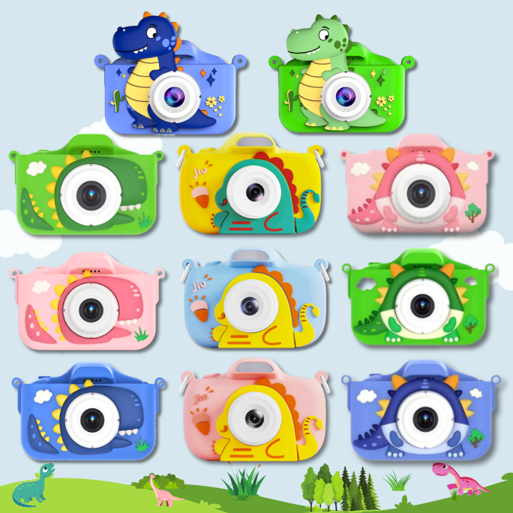 Dinosaur Series - Children's Digital Camera Children's Mini Camera Dino ...