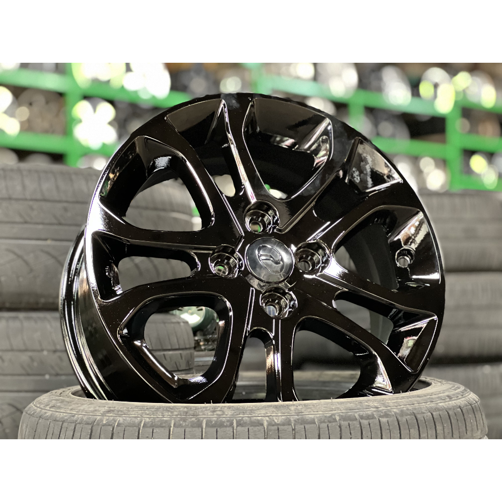USED 15X5J Perodua Myvi Rim (set of 4) 4X100 for Axia Bezza NBox Taft Canbus City Jazz Vios ...