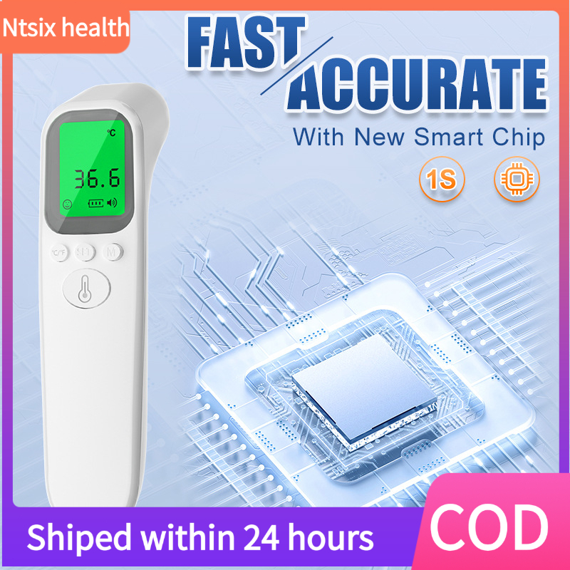 1s fast test Precise Infrared Forehead Thermometer Gun Termometer ...