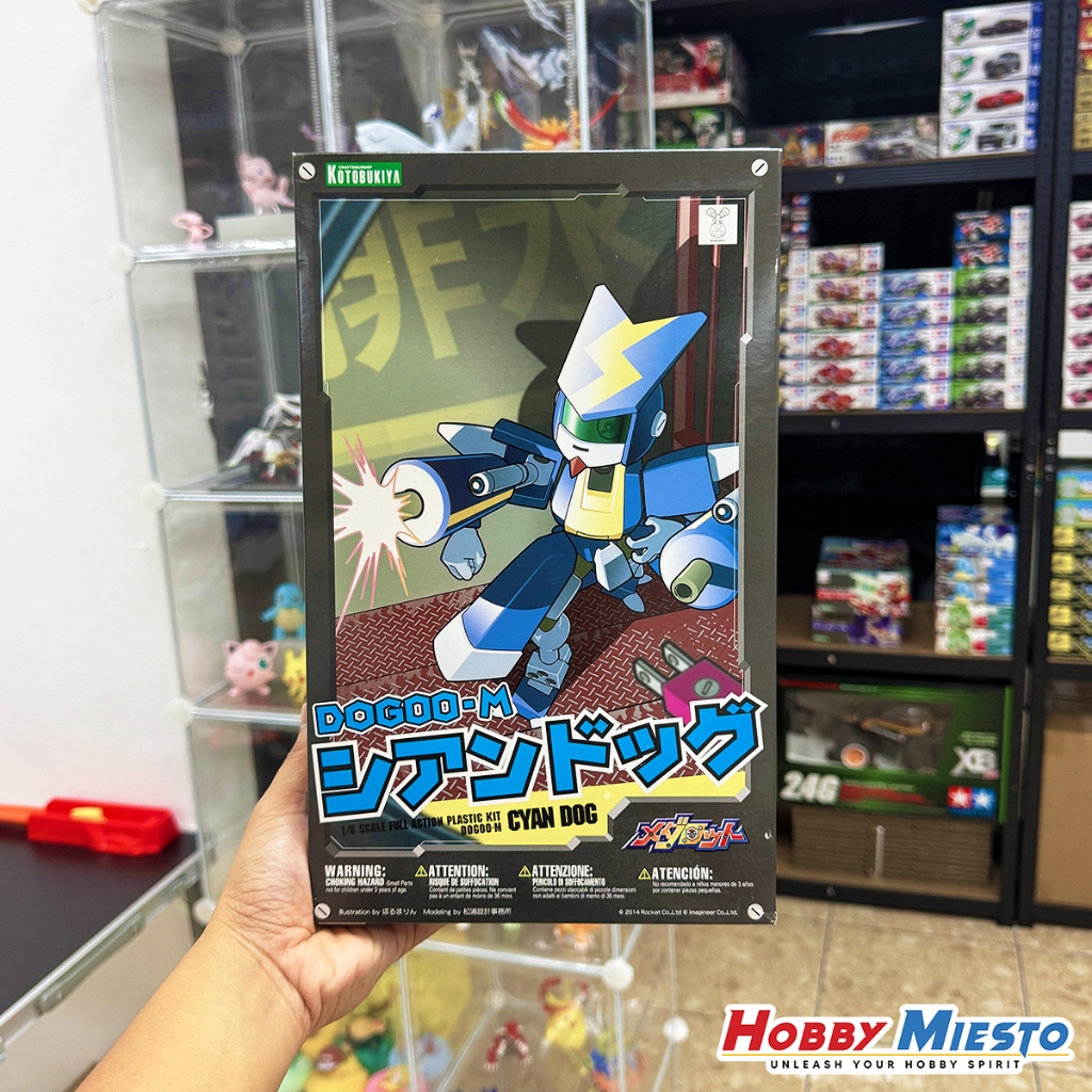 Kotobukiya Medabot DOG00-M Cyan Dog (Scale 1/6) (Plastic Model) (NOS ...