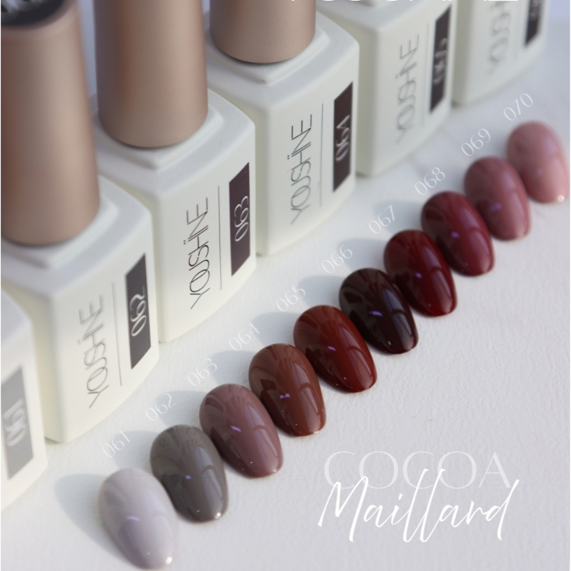 2025 New YS Cocoa Maillard GEL COLOR 可可色系列 KKM REGISTER 061 062 063 064 ...