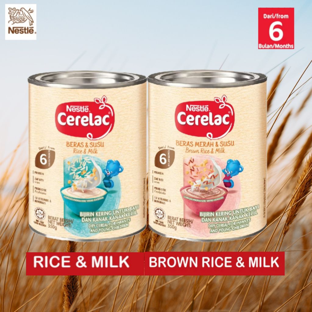 Nestle Cerelac 6 Months 350g | Shopee Malaysia