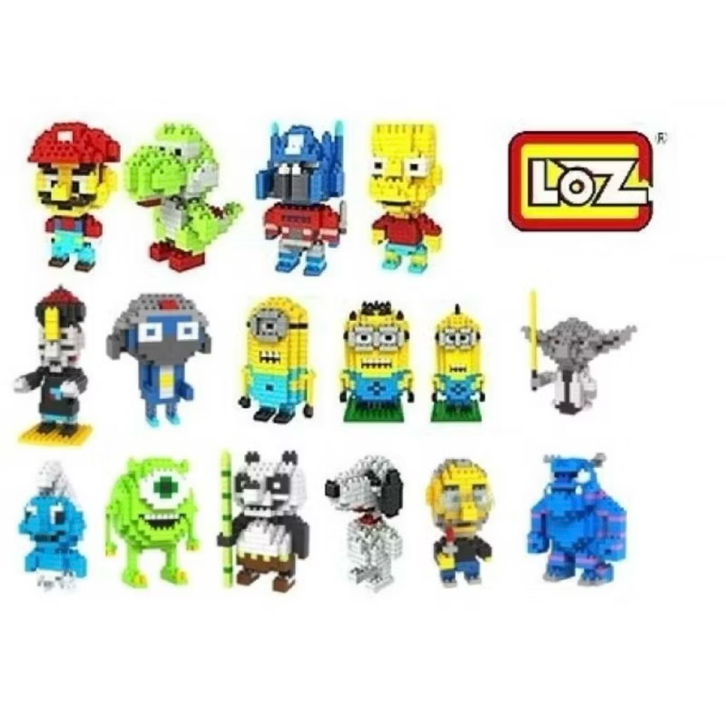 LOZ BLOCK CHARACTER BLIND BOX | Shopee Malaysia