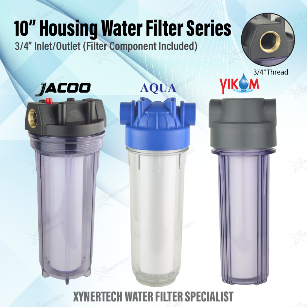 10" Inch Housing Water Filter with PP Sediment Filter AQUA/JACOO Brand ...