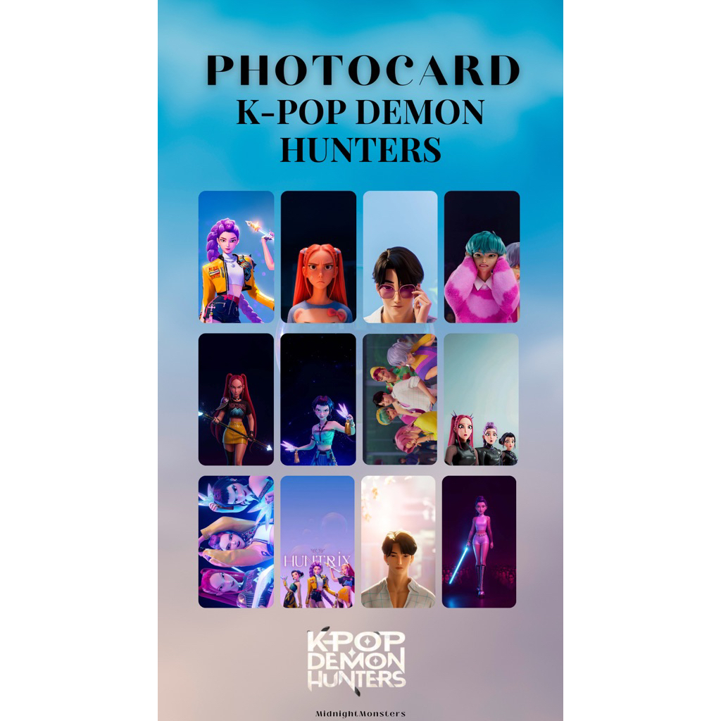 KPop Demon Hunters Photocard (Vol 2) Jinu Mira Zoey Huntrix Rumi Saja Boys | Shopee Malaysia