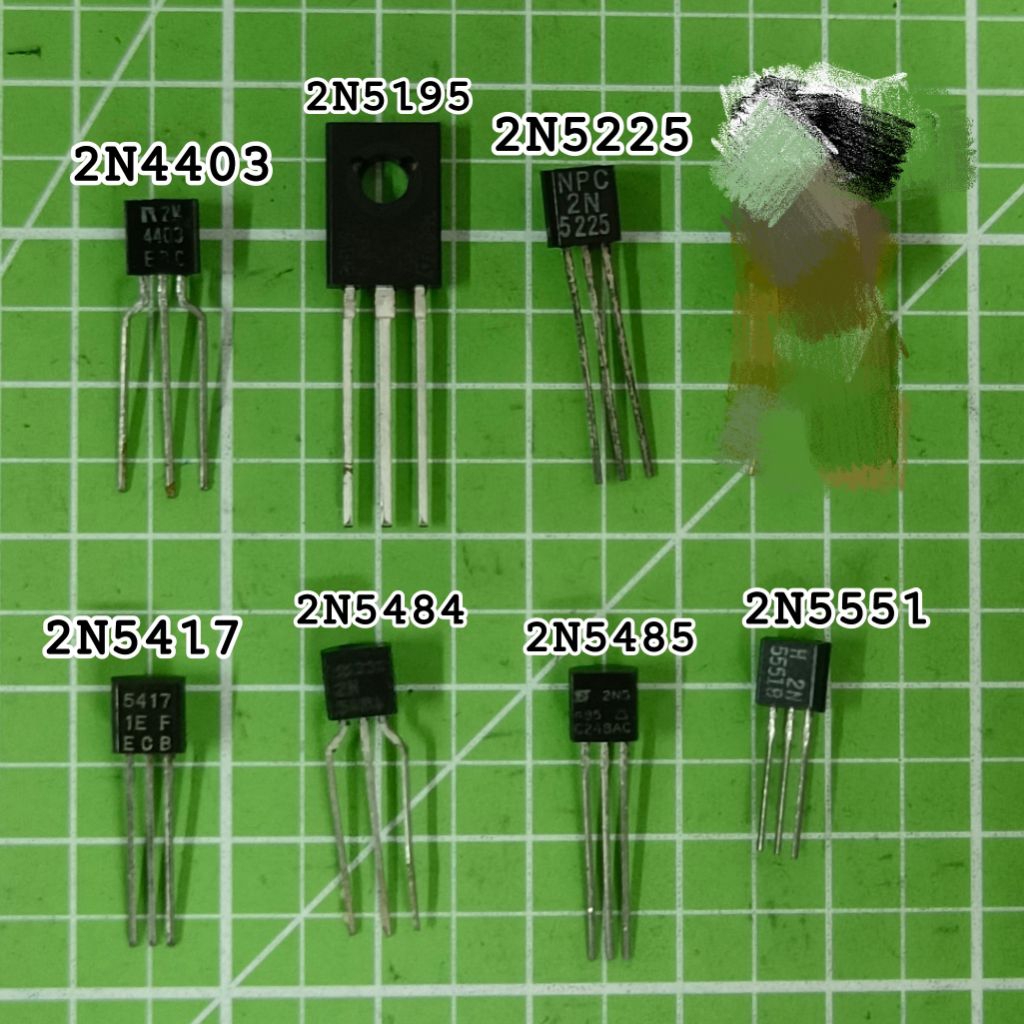 2N4403 2N5195 2N5225 2N5417 2N5484 2N5485 2N5551 transistor | Shopee ...