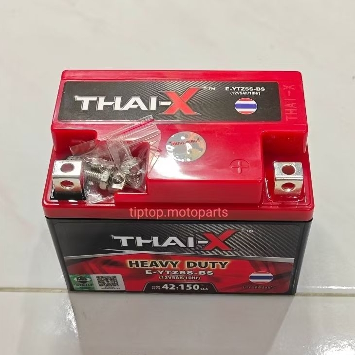 MODENAS GT128 GT 128 BATTERY MAINTAINANCE FREE MF BATERI KERING THAI-X ...
