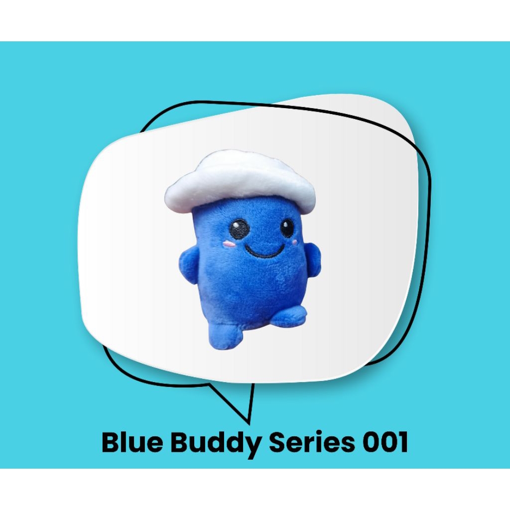 ZUS Buddy Plushie - Blue Buddy Series 001 Limited Edition | Shopee Malaysia