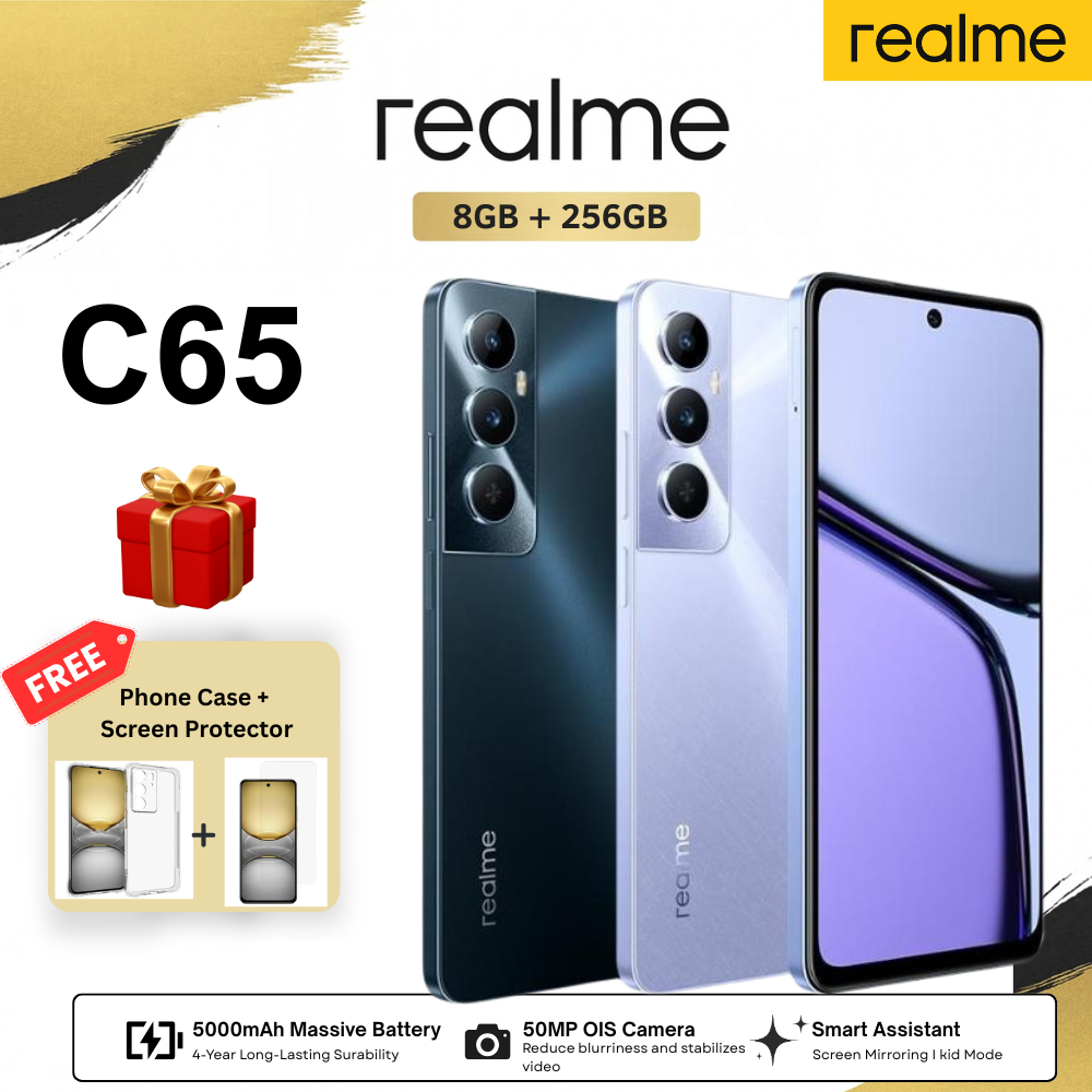 realme C65 8GB+256GB | 50MP AI Camera | 6.72" 120Hz | 5000mAh Battery ...