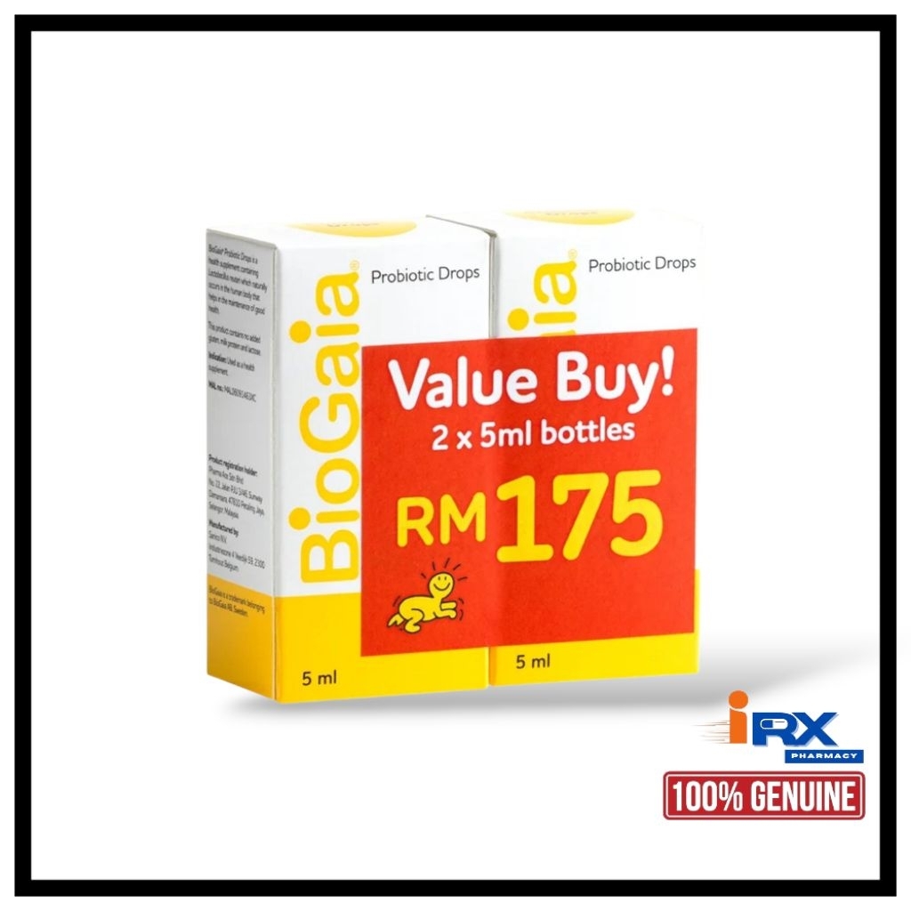 BioGaia Probiotic Drops 5mlx2's (Twin Pack) | Shopee Malaysia