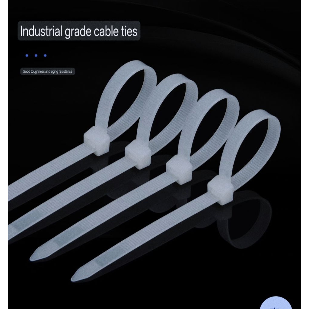 [local seller] Heavy Duty thick NYLON cable ties / zip ties cable ties ...