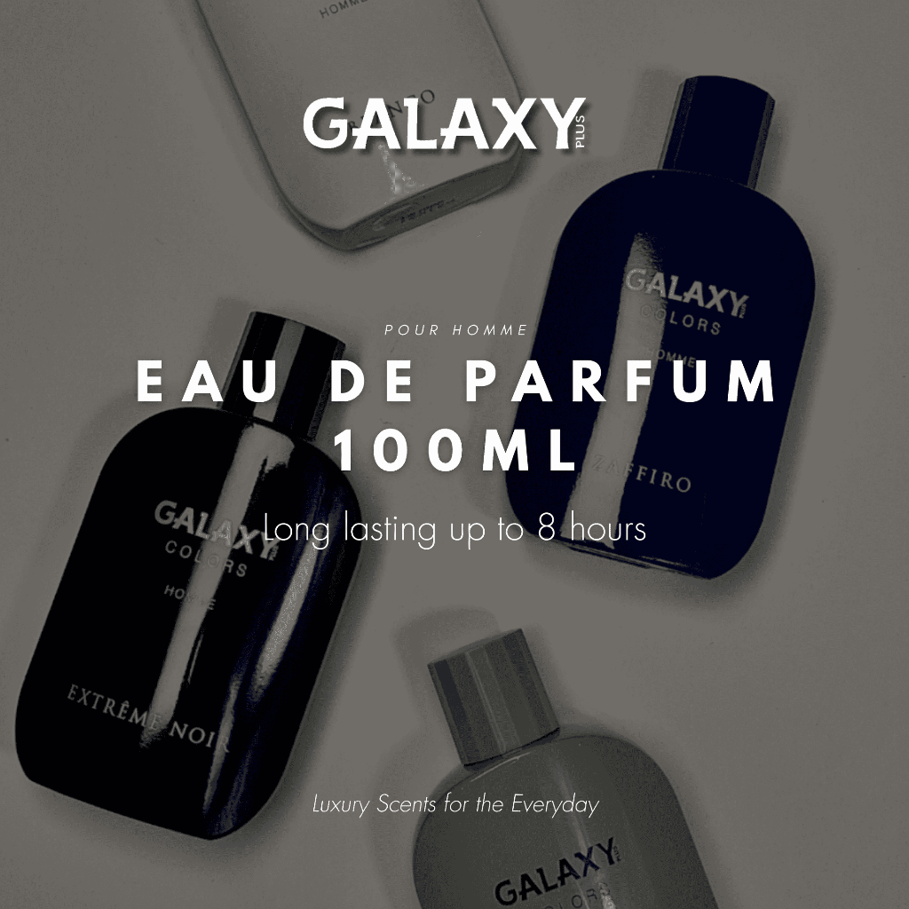 GALAXY COLORS PERFUME EDP 100ML,perfume lelaki,tahanlama, bau maskulin ...