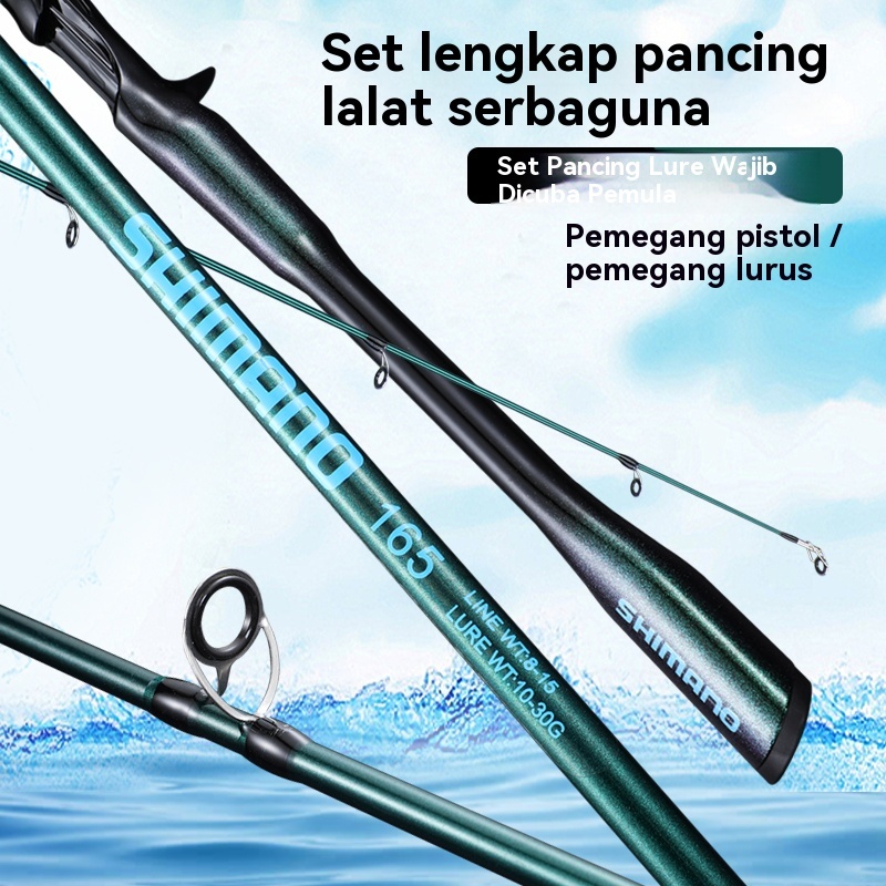 Fishing Rod Joran Batang Medium Pancing Rod Casting Rod Spinning Carbon ...