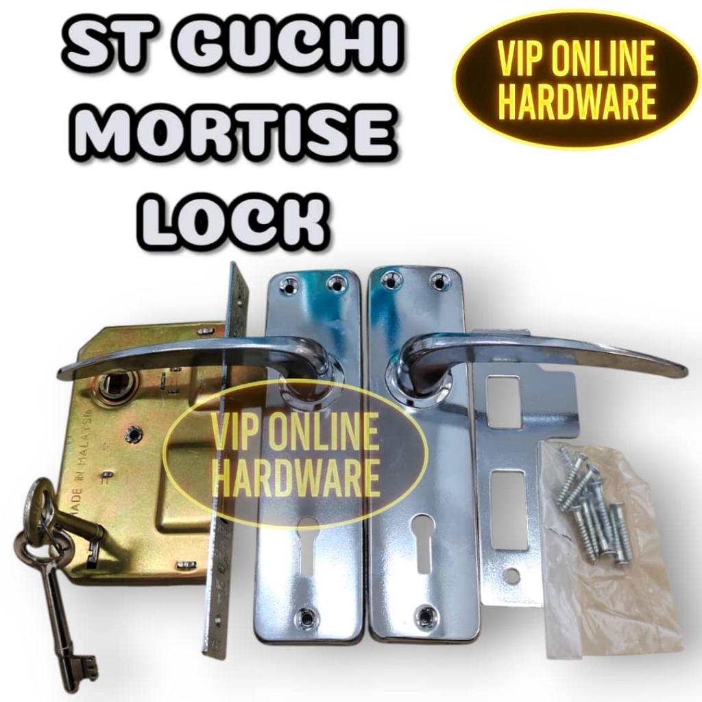 ST GUCHI H-3003-01 2 LEVER MORTISE LOCKSET ST GUCHI MORTISE LOCK ...